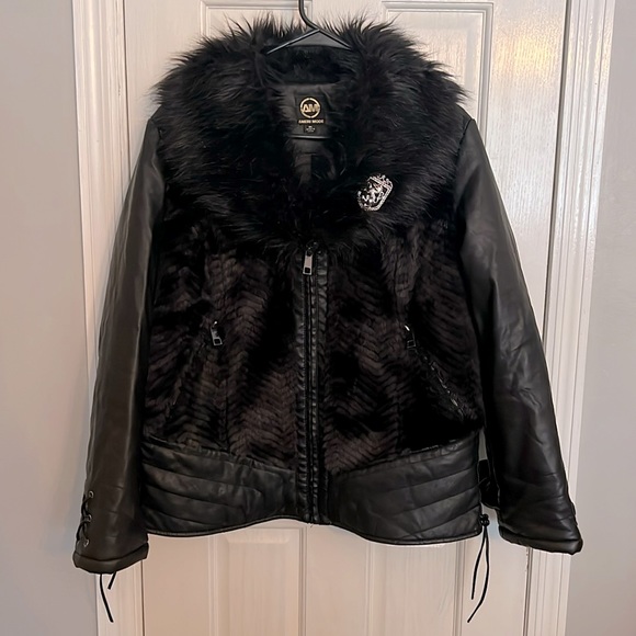 Jackets & Coats | Ameri Mode Faux Furleather Jacket | Poshmark
